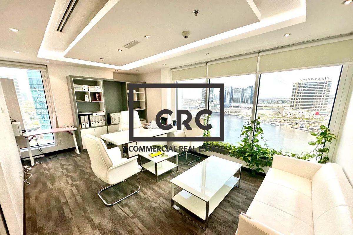Commercial Office Space in Fifty One Tower | Full Canal View | Glass ...